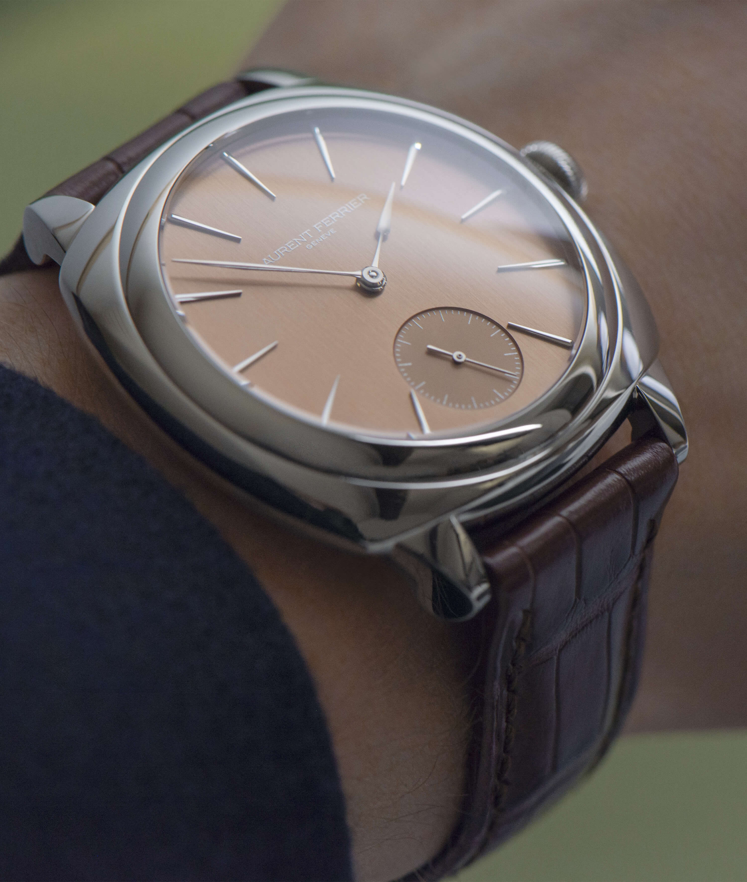 Square Micro-Rotor – Autumn Dial | Laurent Ferrier
