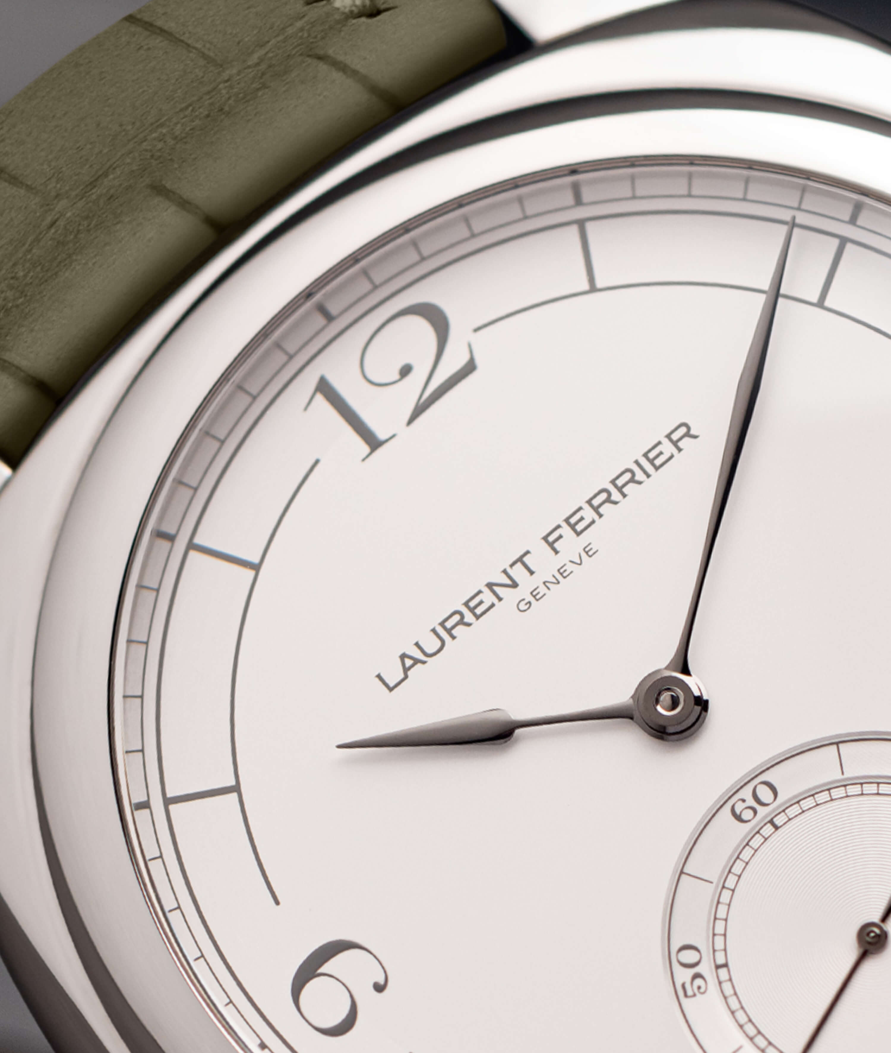 Square Micro-Rotor – Retro White | Laurent Ferrier